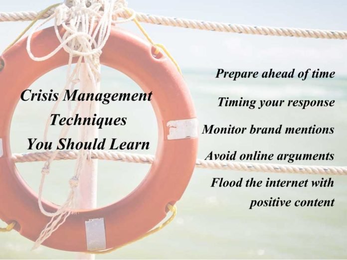 Most Important Crisis Management Techniques
