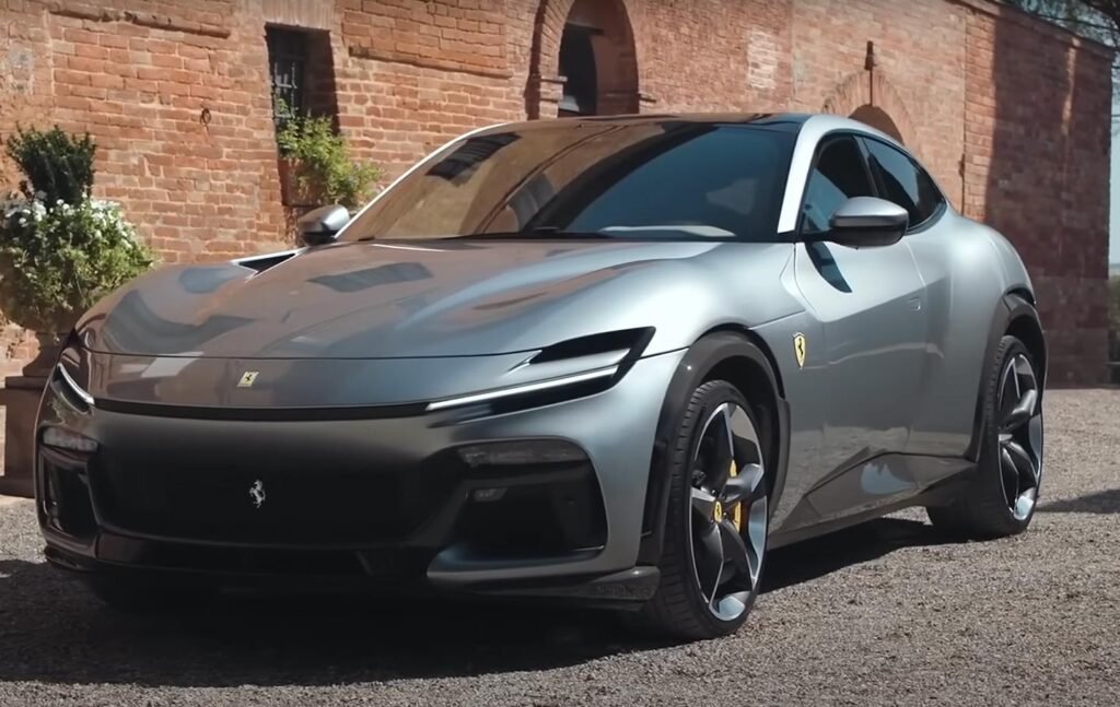 Ferrari has revealed its first production 4-door car - Thereviewstories